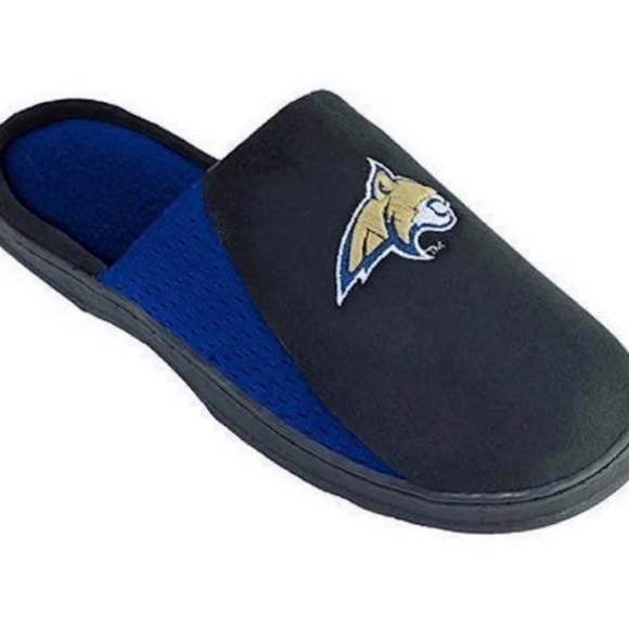 dearfoams | Other | Ncaa Mens Logo Scuff Slippers Montana State Bobcats ...